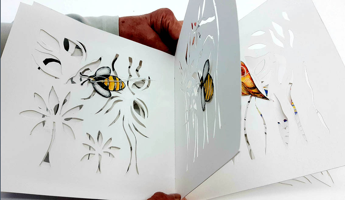Jane S Balconi – Livre para voar – Focus on Book Arts